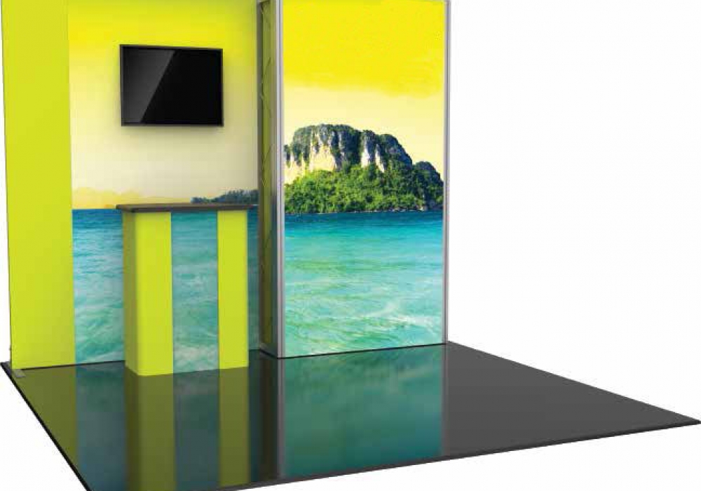 Modular & Portable Exhibits | Tension-Fabric Displays | Backlit Booths